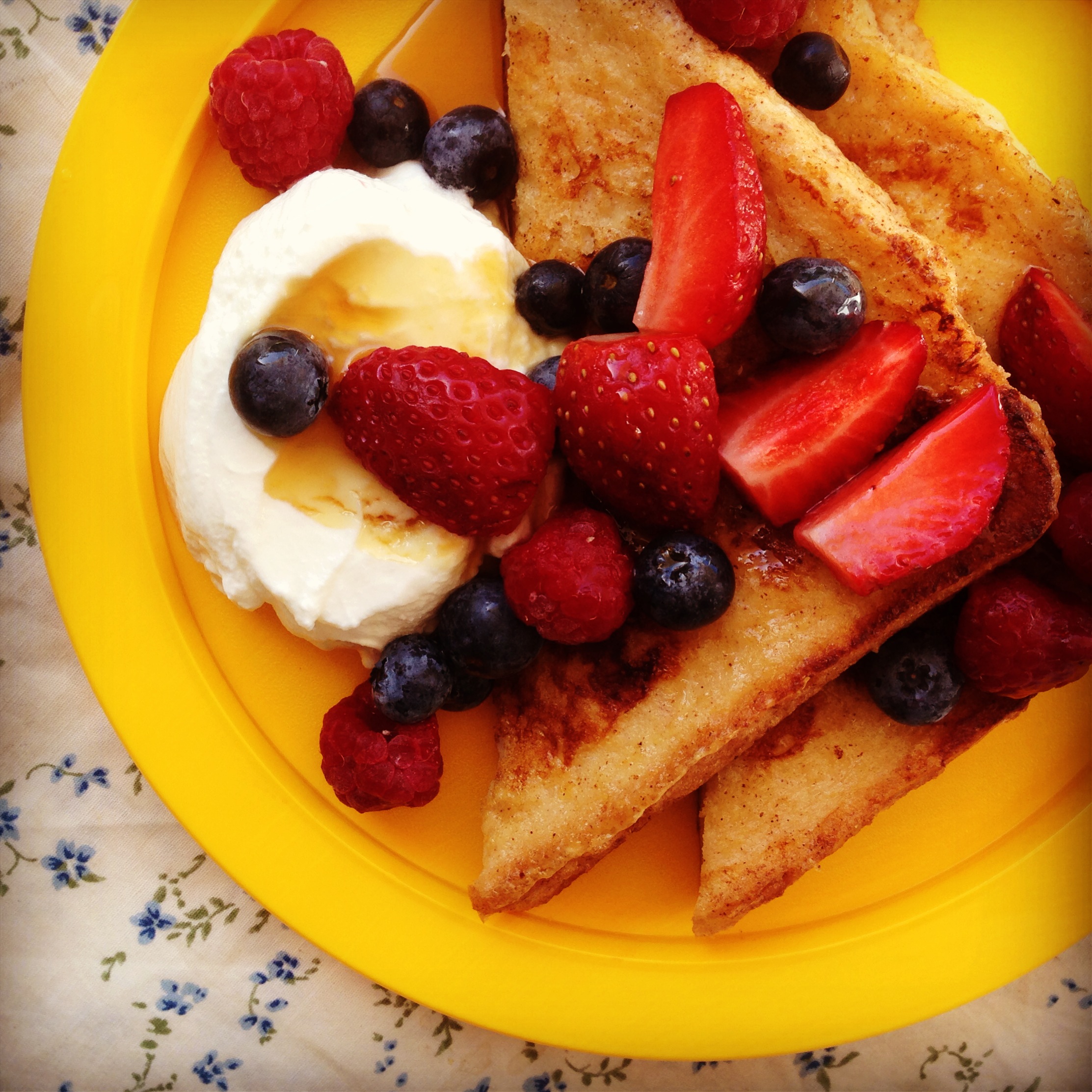 baby friendly maple french toast - my lovely little lunch box