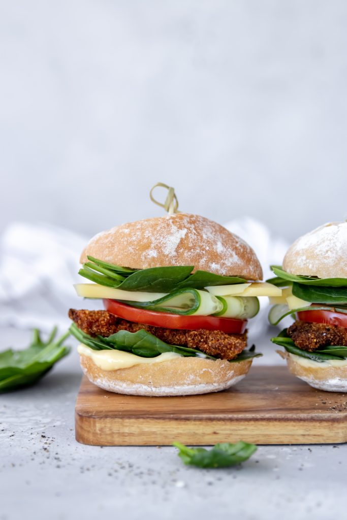 20 minute veal schnitzel sliders - my lovely little lunch box